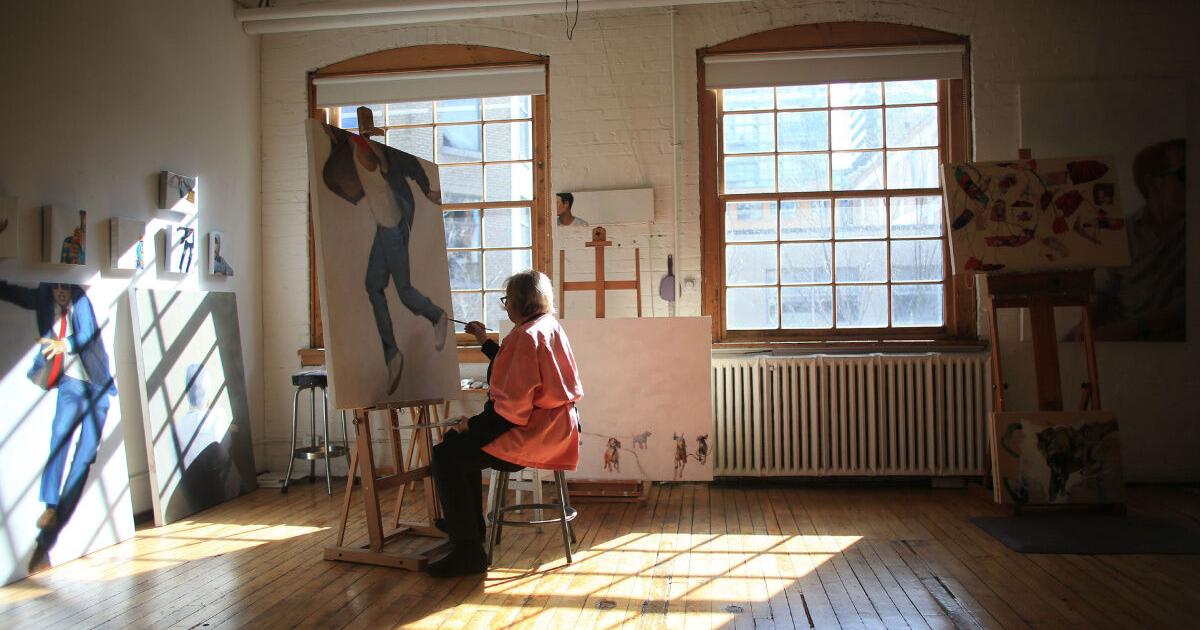 Rented studio offers artist community and place to focus