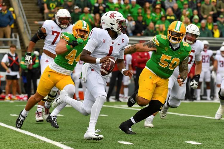 Nix sets NCAA mark for most career starts, leads No. 9 Oregon to a 38 ...