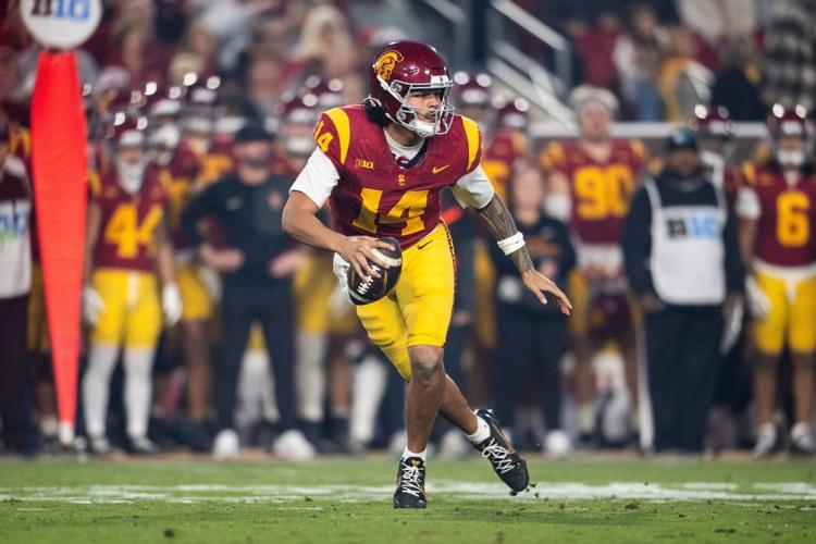 Makai Lemon catches big TD pass after benching, and No. 19 USC races ...