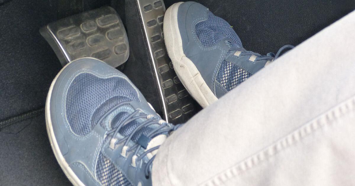 Left-foot braking: Driving school no-no