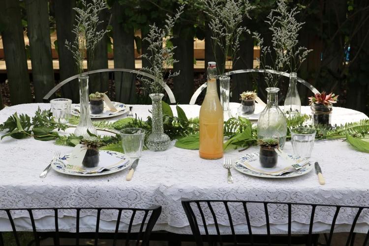 How to set a botanical-inspired table for your next summer soiree
