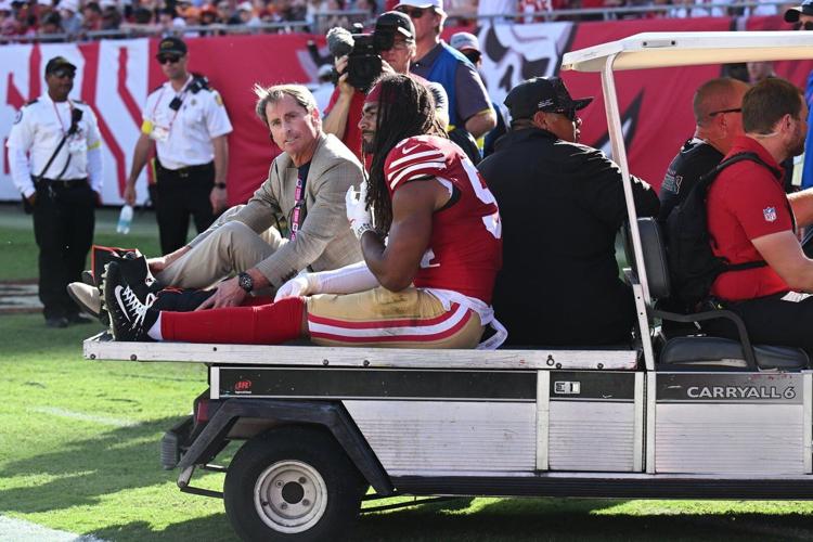 Fred Warner returns to practice, eyes potential playoff comeback for 49ers