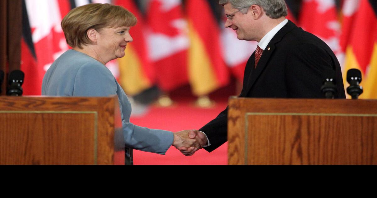 Tim Harper: Stephen Harper matches bland with bland and gets a global boost