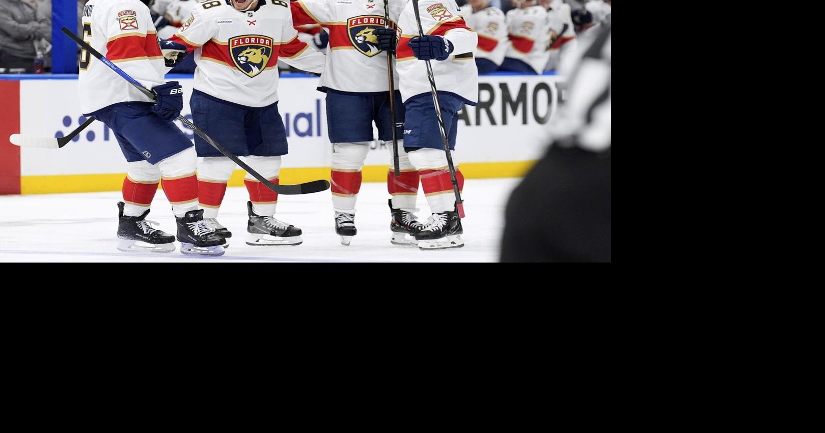 Schmidt scores again as Panthers beat Lightning 2-0 for 2-0 series lead