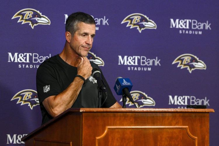 It's rare to see the Ravens pushed around physically, but that's what ...