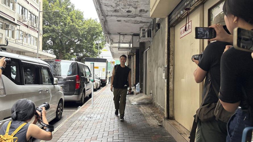 Hong Kong pro-democracy and gay rights activist Jimmy Sham released ...