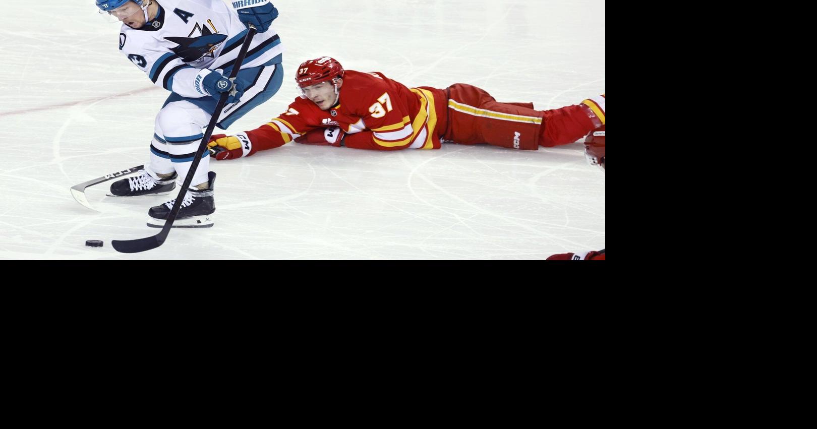 Farabee scores winner, Flames end five-game skid with win over Sharks