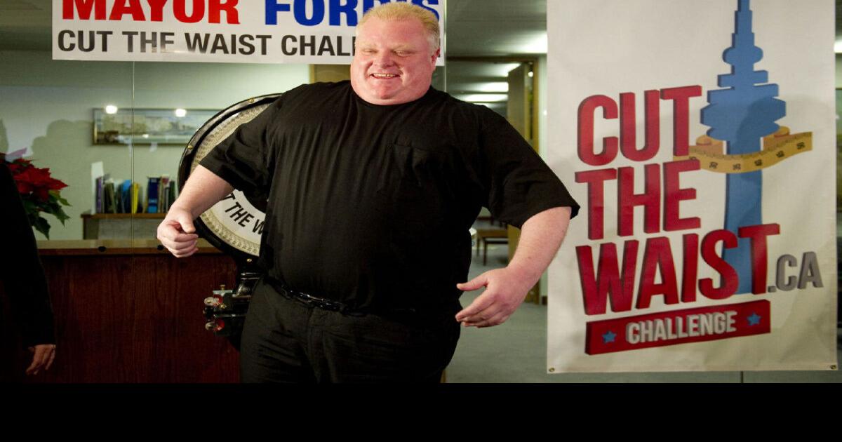 Rob Ford: Weight-loss-challenge scale gets moved