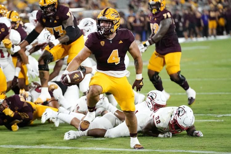 Rashada throws for two TDs, Arizona State earns storm-delayed 24-21 win ...