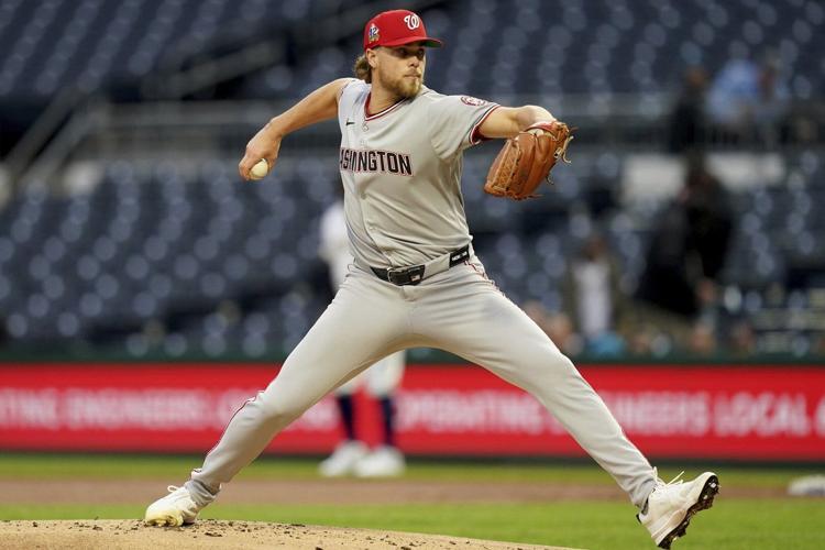 James Wood's leadoff homer, Jake Irvin's seven scoreless innings lift ...