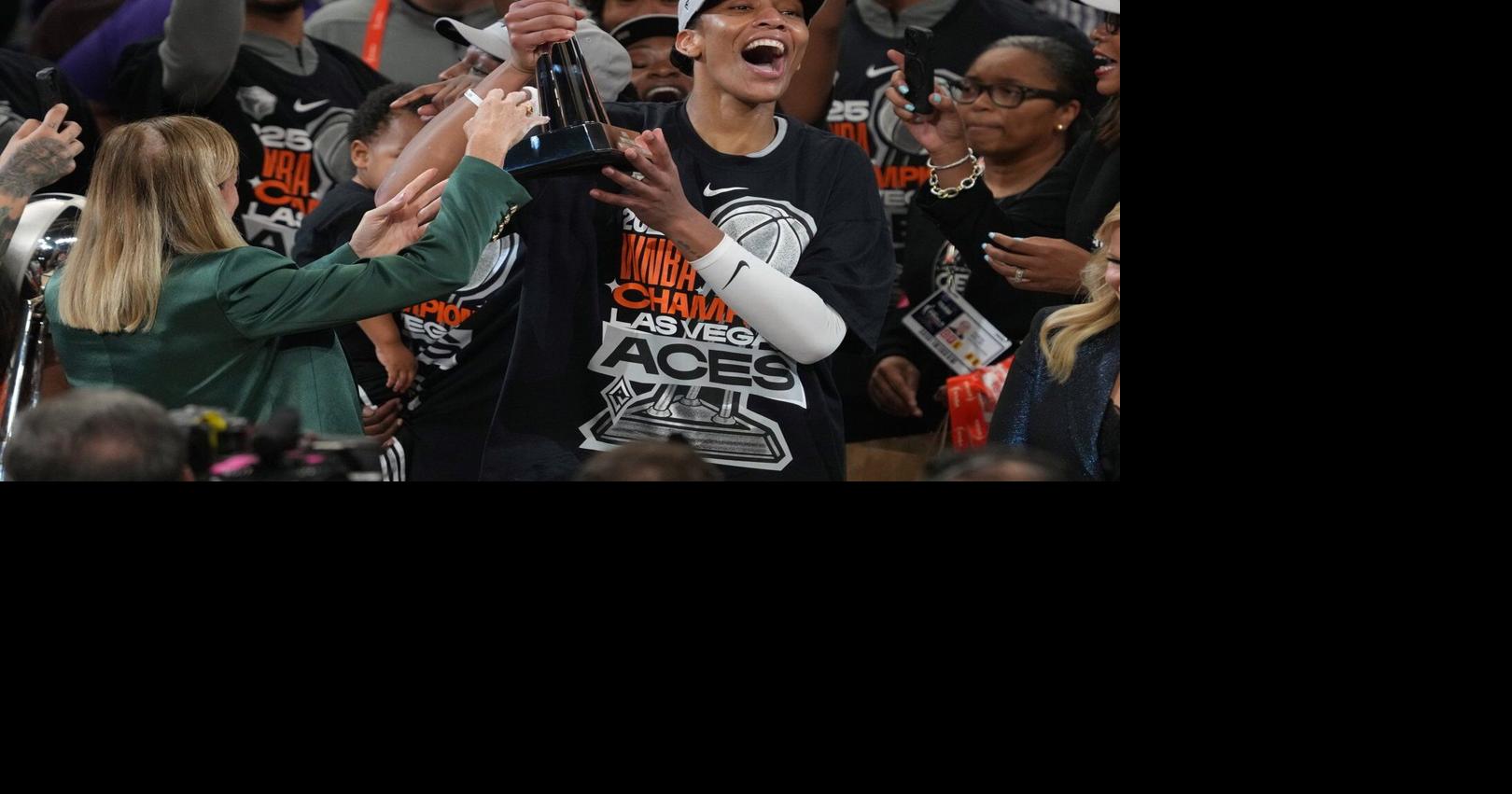 Aces celebrate third WNBA championship in 4 years with parade on Las ...