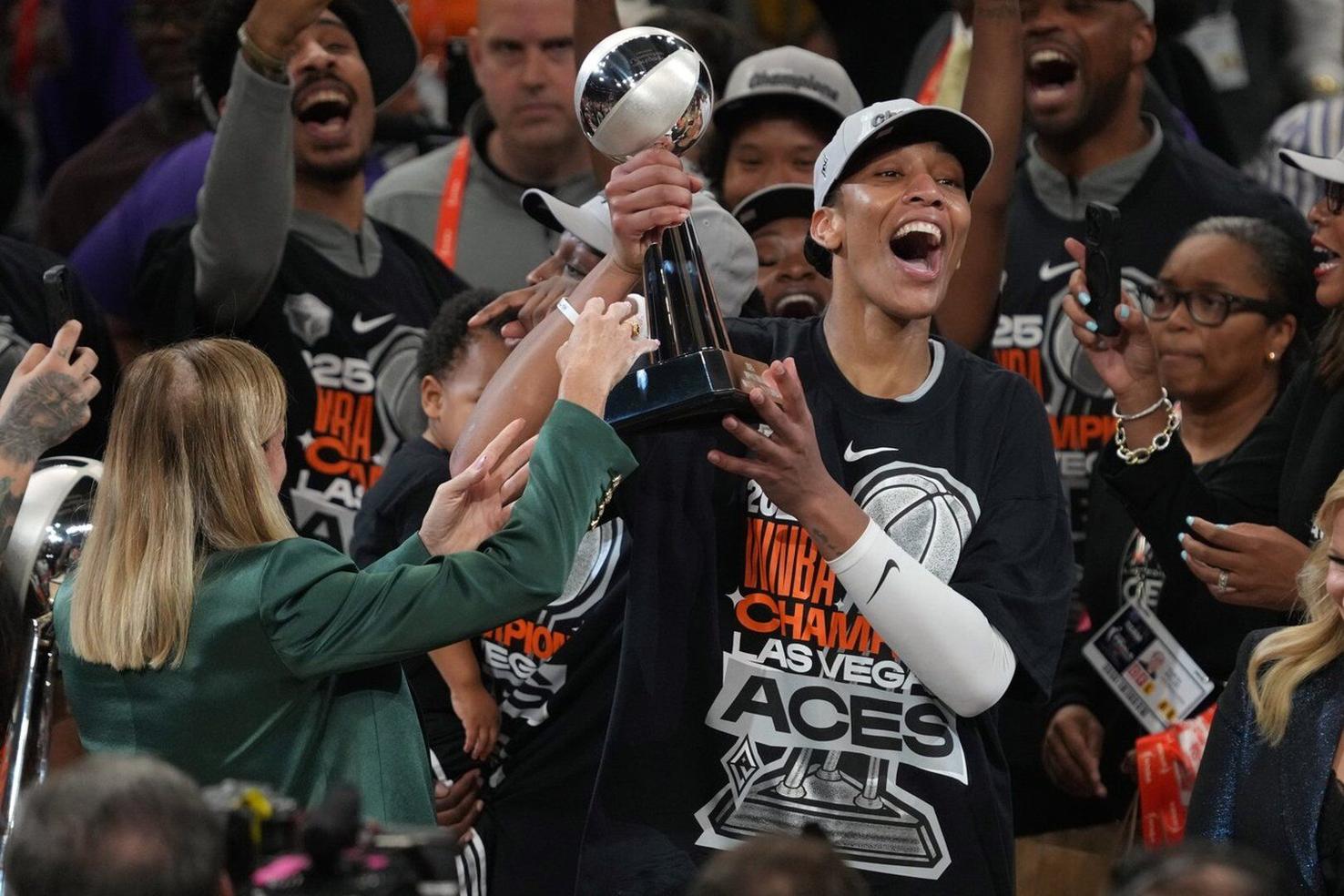 Aces celebrate third WNBA championship in 4 years with parade on Las ...