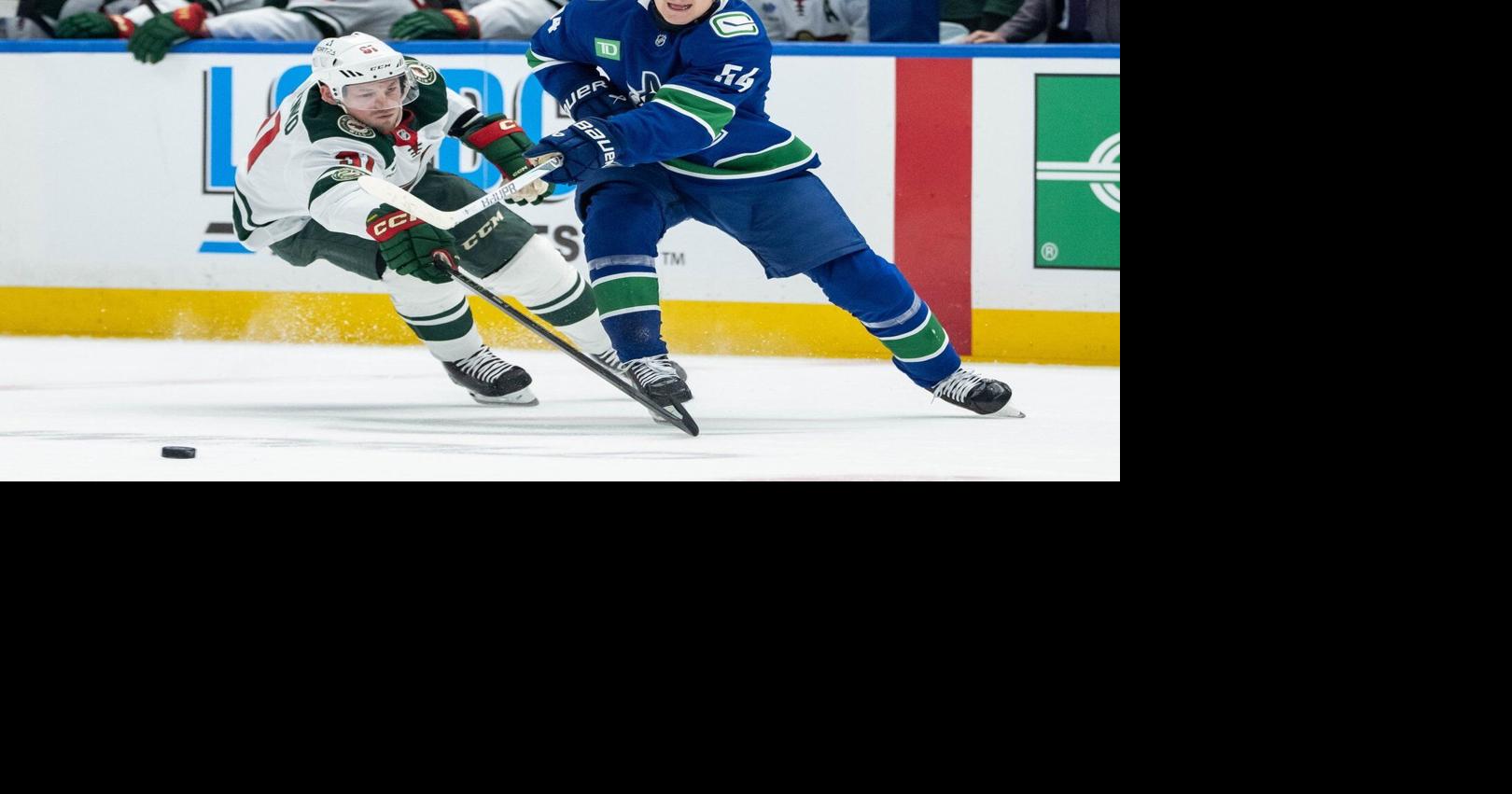 Raty scores twice for Vancouver Canucks in 4-2 win over Minnesota Wild
