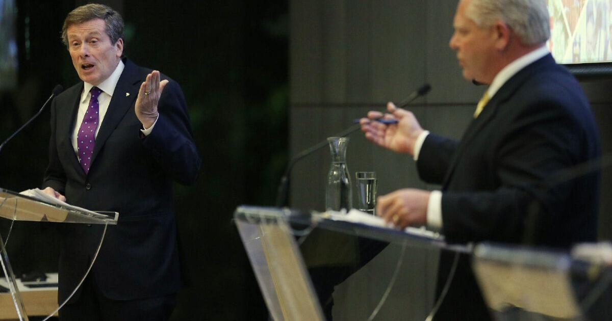 Live: Toronto mayoral debate