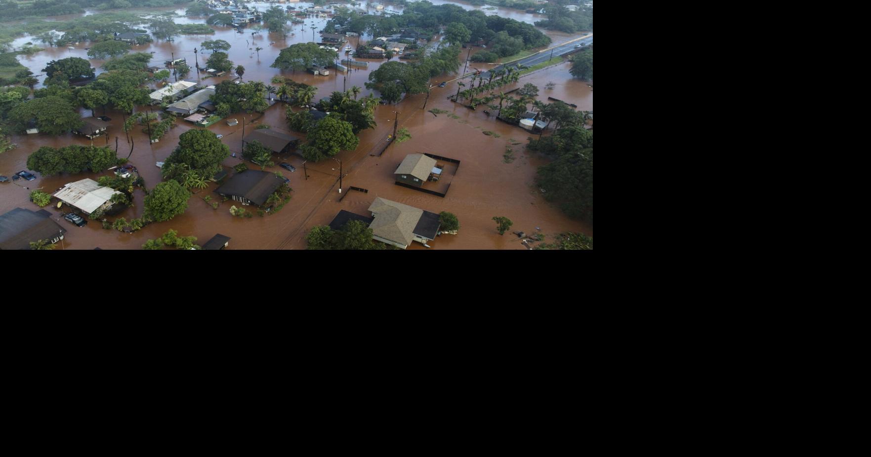 230 people are rescued as flash flooding hits Hawaii and officials warn ...
