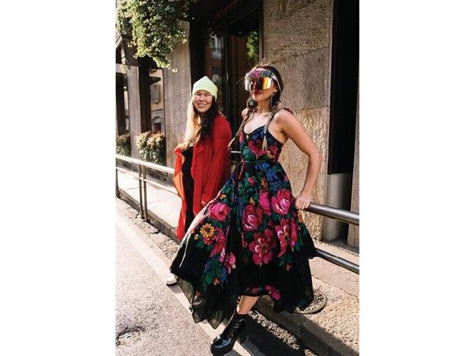 Six Indigenous fashion designers showed their work in Milan
