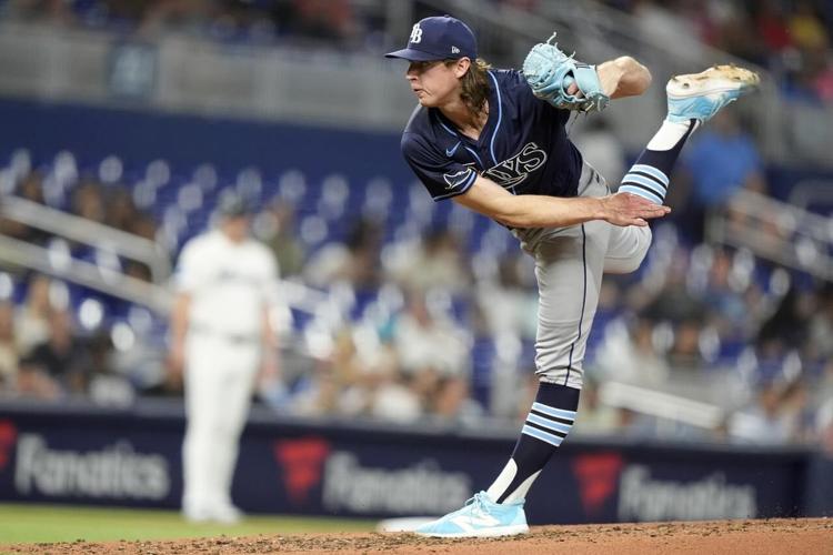 Brandon Lowe slugs 3-run HR, drives in 5 runs as Rays beat Marlins 9-5