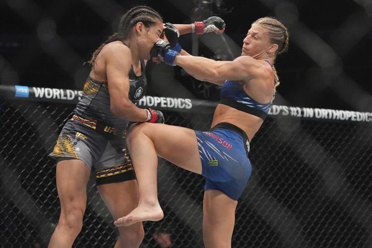 Kayla Harrison survived sex abuse to win Olympic gold. She's now a UFC ...