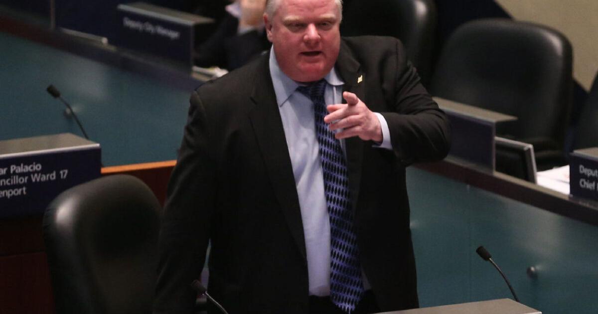 Rob Ford being sued for alleged involvement in jailhouse assault