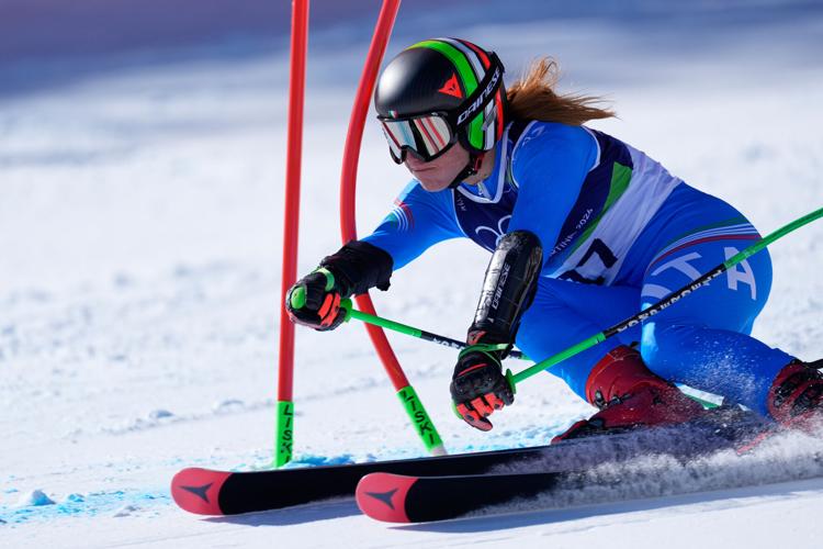 Brignone wins giant slalom for 2nd gold medal of the Olympics, Shiffrin ...