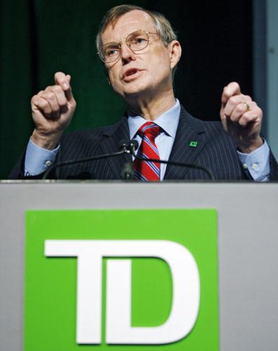 TD CEO’s compensation drops 5 per cent to $10.75 million in 2012