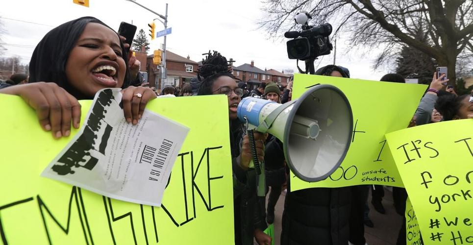 York Memorial students stage mass walkout amid safety concerns