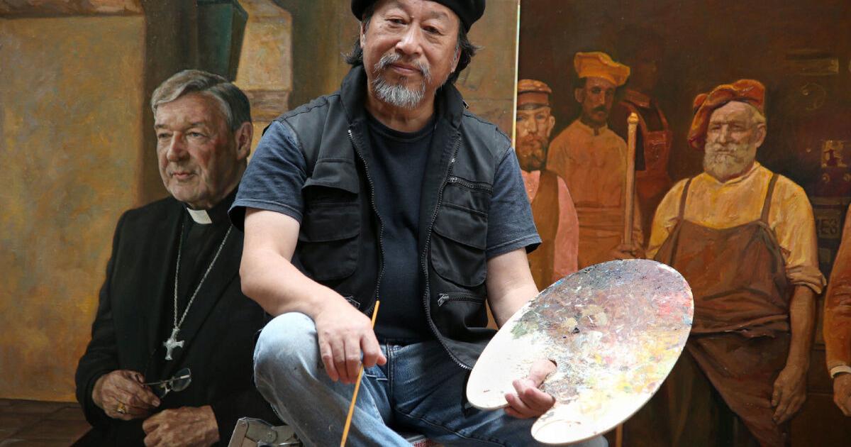 How one artist went from Red Guard propaganda to painting the pope’s ...