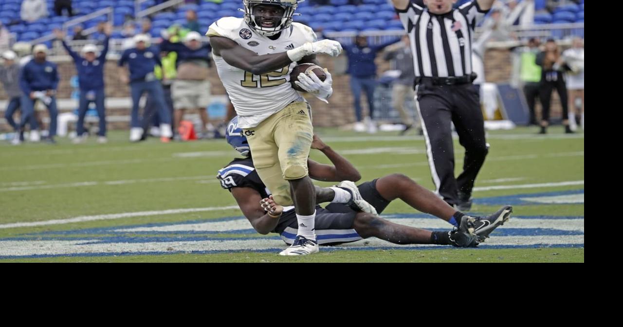 Sanders’ late TD catch helps Georgia Tech beat Duke 31-27