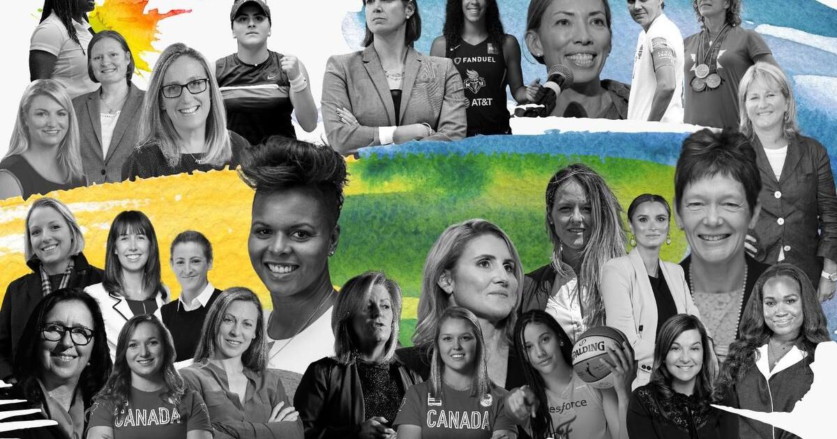 Playing on the ceiling: 30 of the most influential Canadian women in sports
