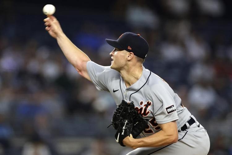 Tigers pitcher Matt Manning goes on injured list for second time with ...
