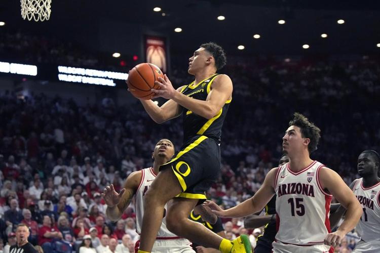 No. 6 Arizona closes out Pac-12 era at McKale with 103-83 win over Oregon