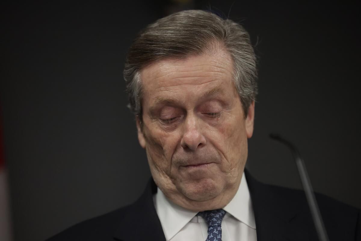 Mayor John Tory steps down, admits staffer relationship