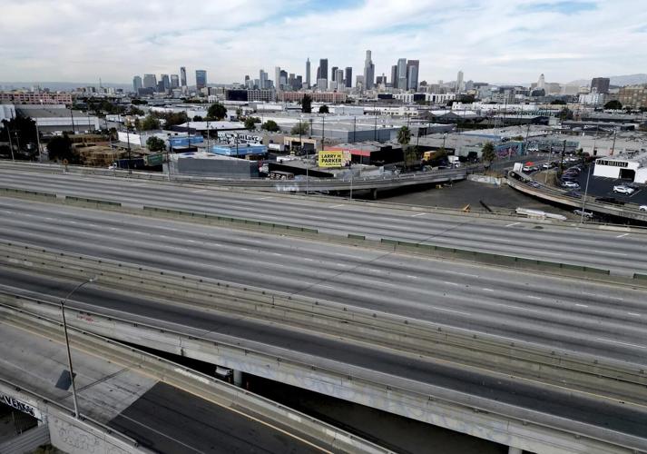 Arson likely caused fire that damaged vital artery of Los Angeles ...