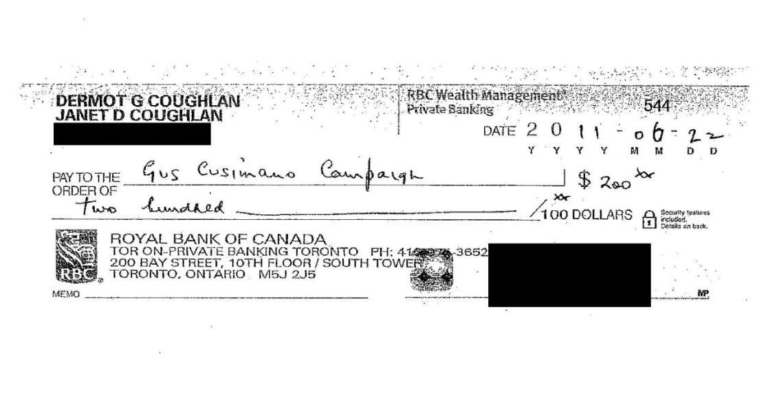 Audit of Toronto city council candidate Gus Cusimano reveals altered ...