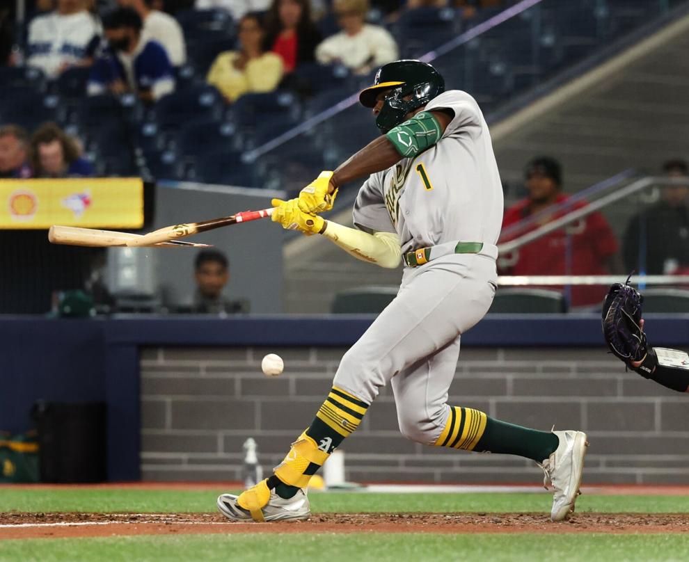 Athletics prospect Denzel Clarke a Blue Jays fan at heart