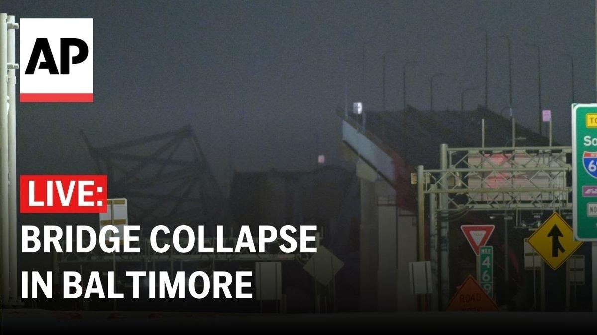 Baltimore bridge collapses after powerless cargo ship rams into support ...