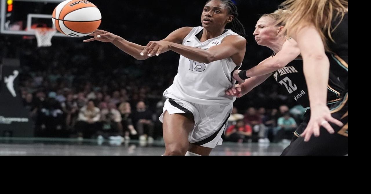 Las Vegas Aces guard Tiffany Hayes wins WNBA Sixth Player of the Year award