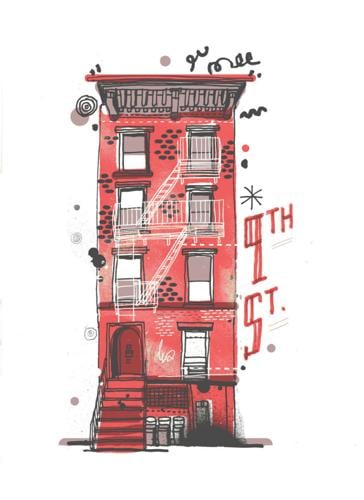 how to draw buildings in illustrator