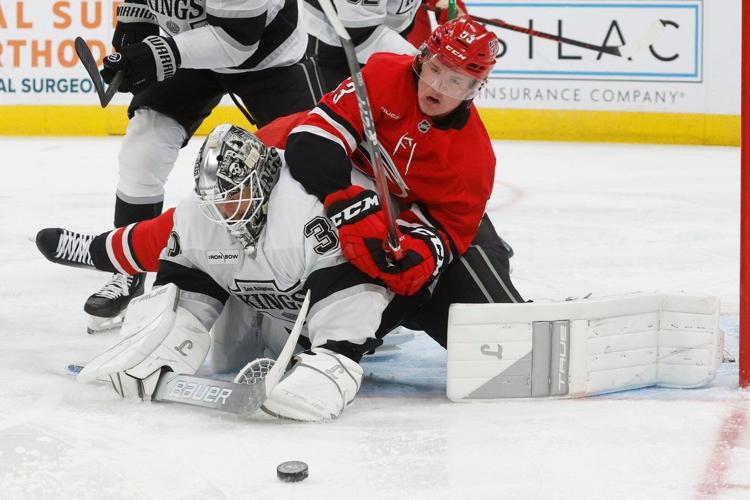 Aho's overtime goal lifts Hurricanes to 3-2 win over Kings