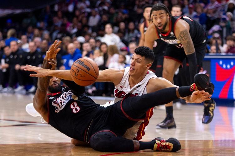 Powell, Ware lead Miami Heat to fourth straight win with 127-117 victory over the Philadelphia 76ers