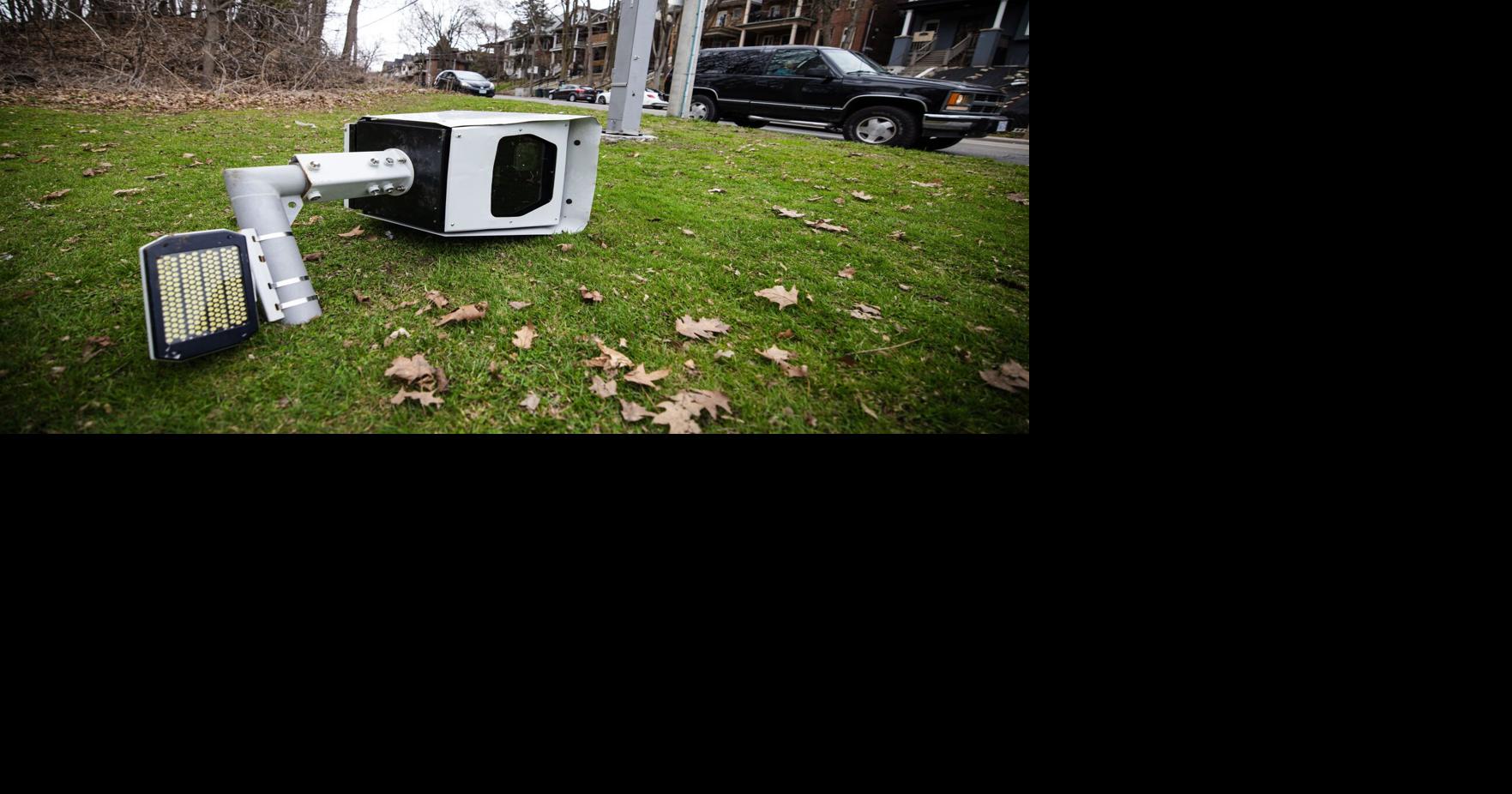 Parkside Drive speed camera cut down for fourth time