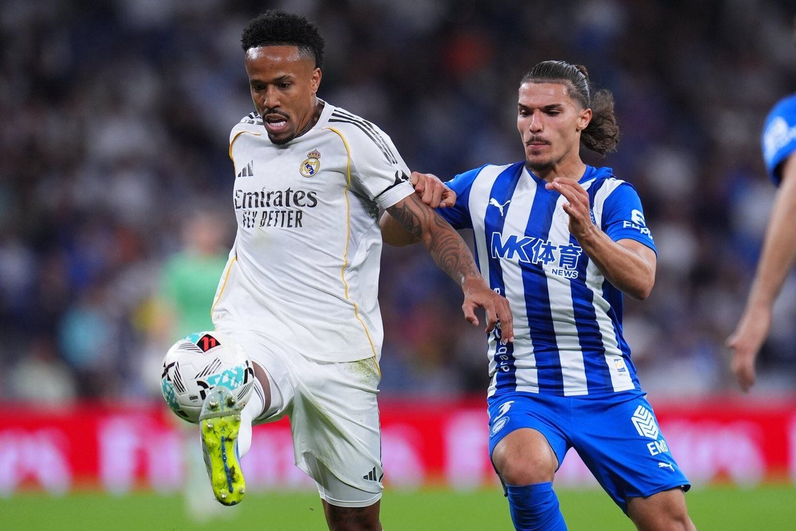 Real Madrid and Brazil defender Militão has hamstring op and will miss ...