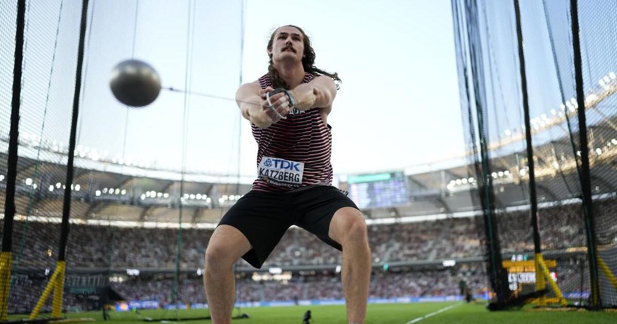 ‘Skinny basketball player’ Katzberg gives Canada 1st hammer gold