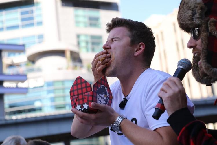 Competitive eaters tackle 10th annual world poutine eating championship