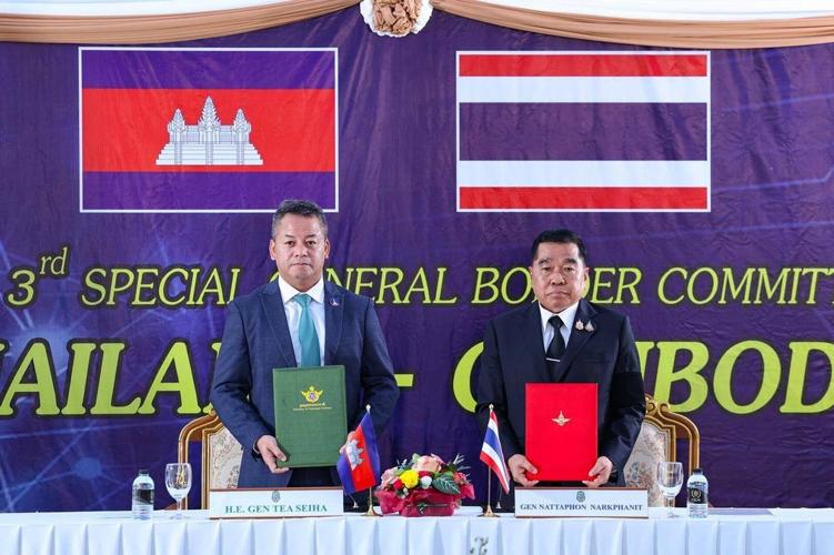 Thailand and Cambodia sign a new ceasefire agreement to end border fighting