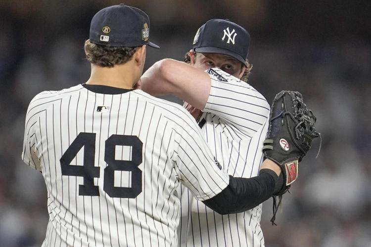 Yankees blow 5-run lead with epic defensive meltdown as Dodgers rally ...
