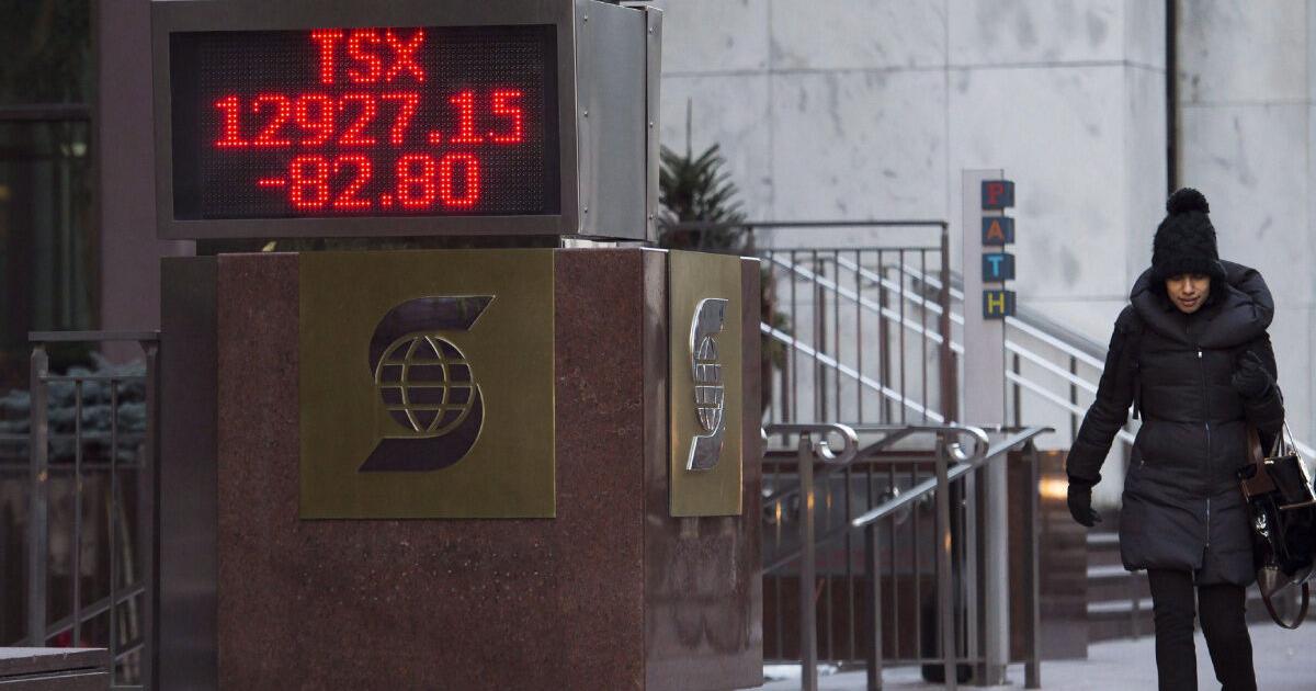 TSX boosted by health care sector as loonie loses ground