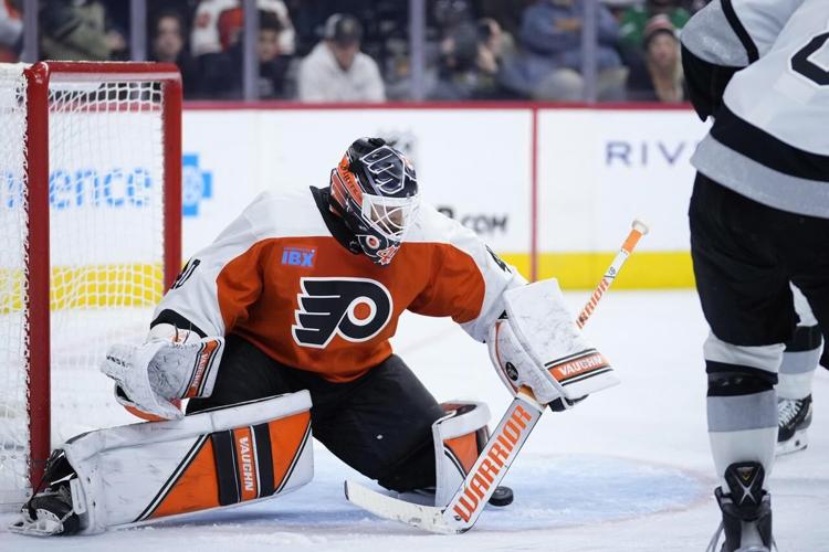 Cam Talbot makes 24 saves as Los Angeles Kings blank Philadelphia ...