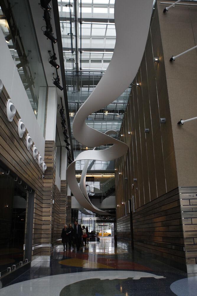 Corus Quay: Mistake by the lake