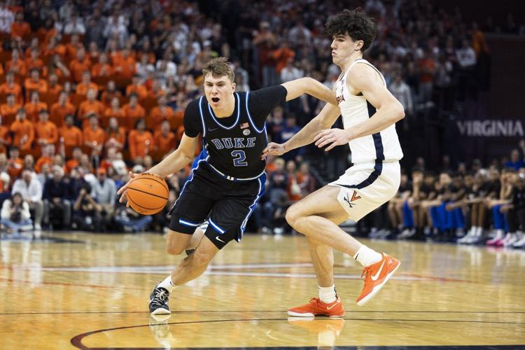 Flagg has 17 points and 14 rebounds as No. 3 Duke beats Virginia 80-62